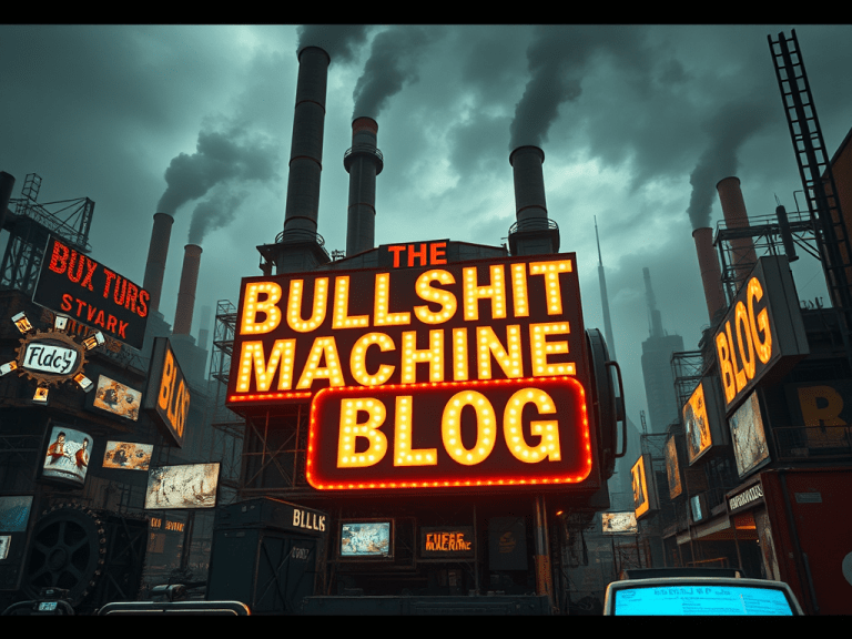 Blog – The Bullshit Machine